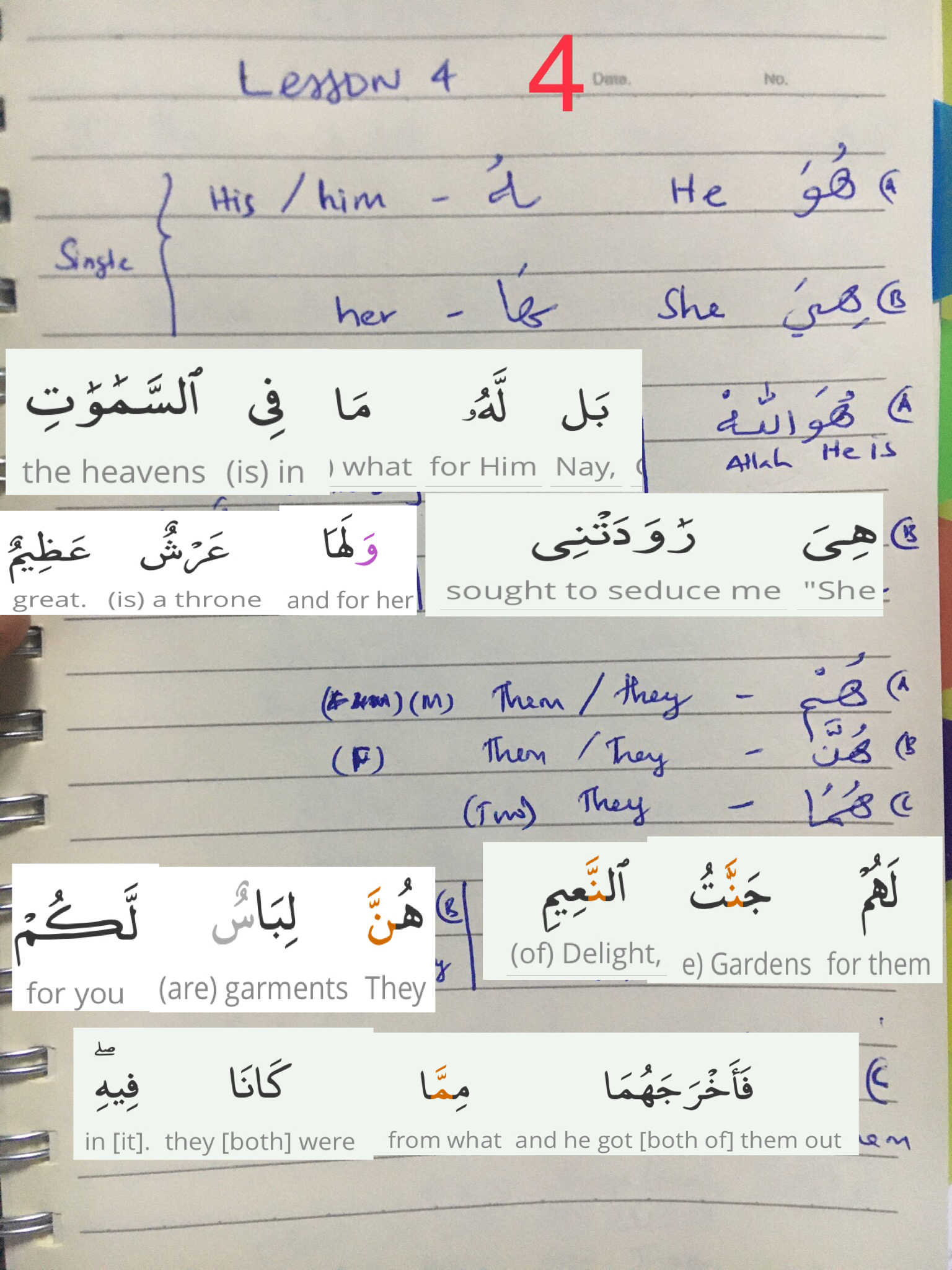 Quran Lessons – Books of Muslims
